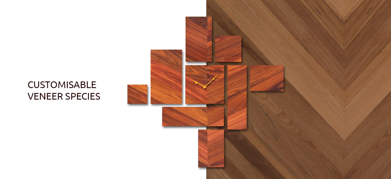 Chevron Wood Veneer Sheet - Unique Placement Wood Veneer