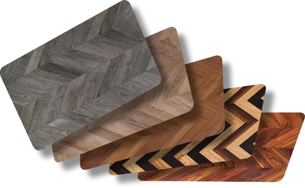 Chevron Plus Veneer Sheets | Natural Veneers